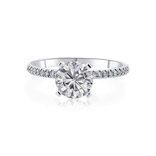 Simple Elegant Engagement Rings – Masina Diamonds Atlanta